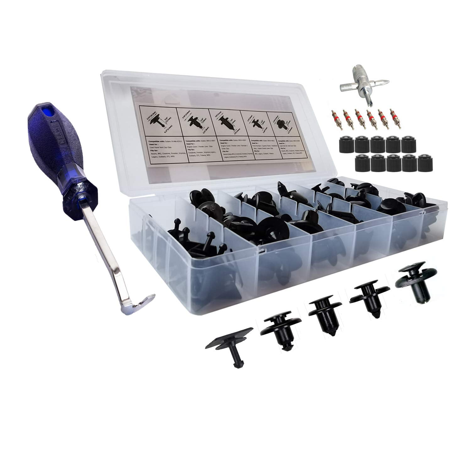 Dr.Roc Bumper Clips Bumper RRF12 Push Rivets Body Clips Fender Liner ...