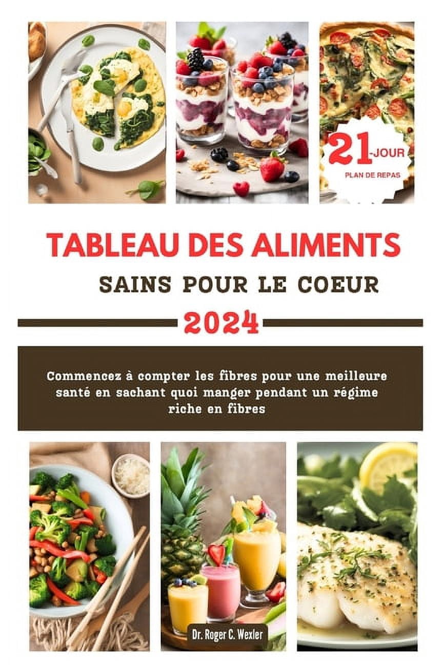 Dr Roger's Healthy Heart Food Chart Tableau Des Aliments Sains Pour Le ...