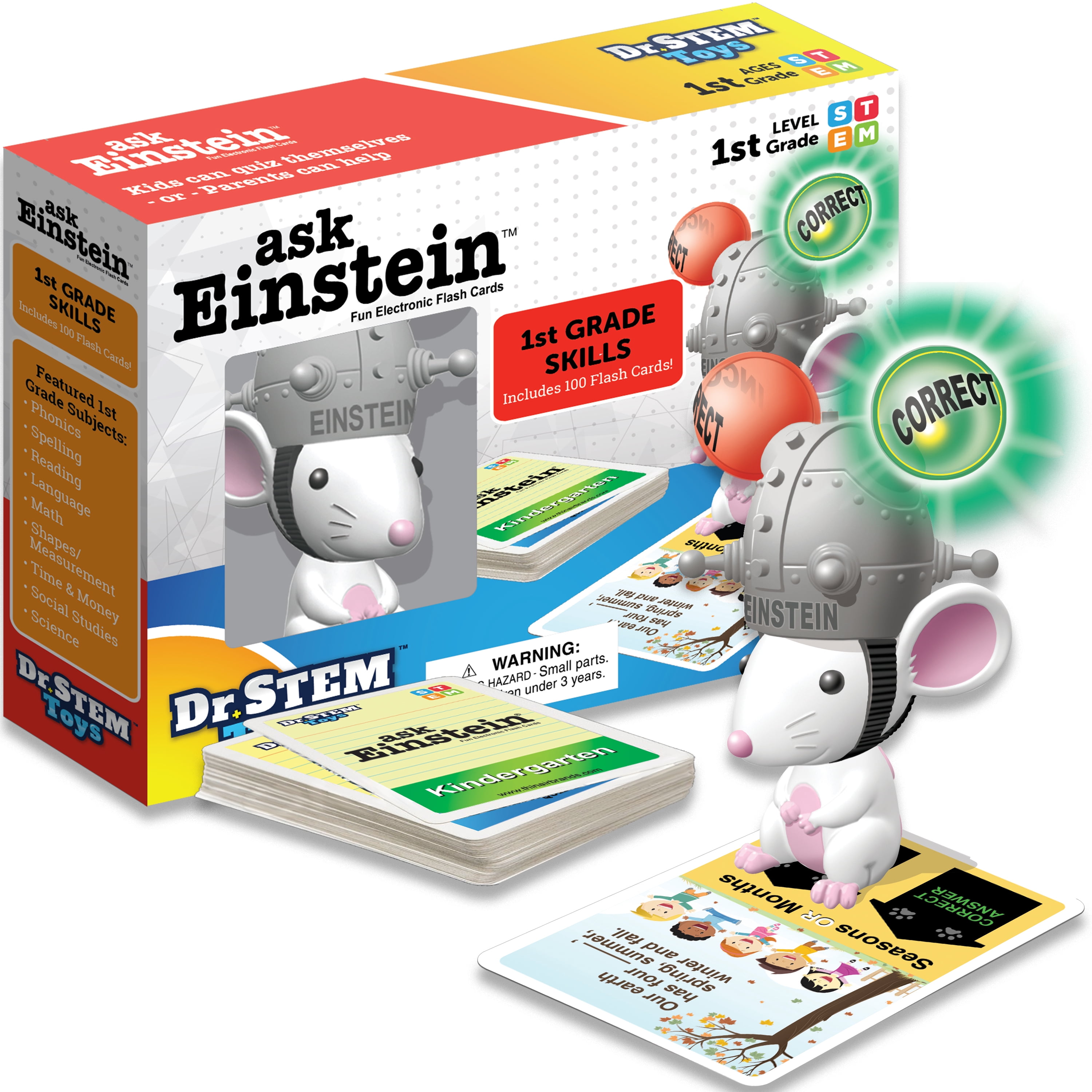 Dr. STEM Toys Ask Einstein Electronic Flash Cards - Philippines | Ubuy
