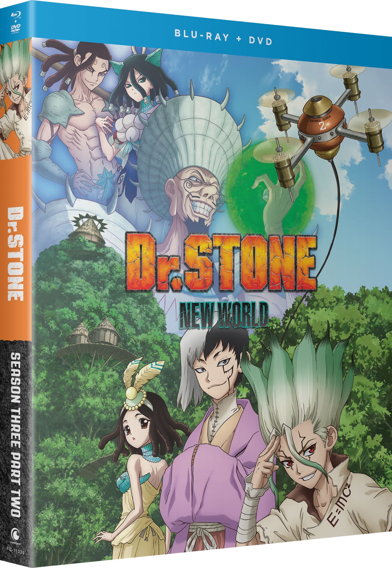 Dr. STONE: Season 3 Part 2 (Blu-ray + DVD) New - Walmart.com