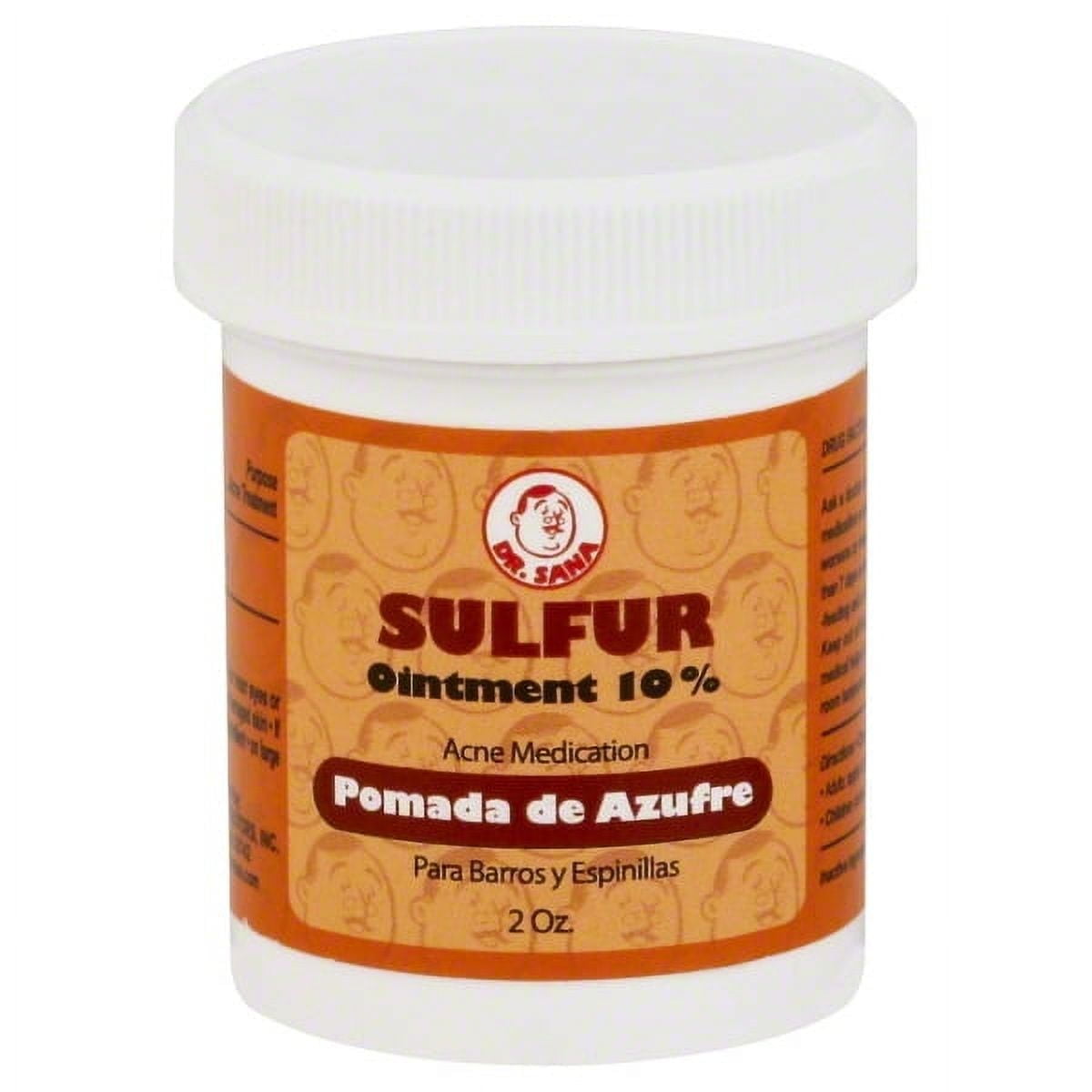 Dr. Sana Sulfur Ointment, 2 oz HSA/FSA Eligible - Walmart.com