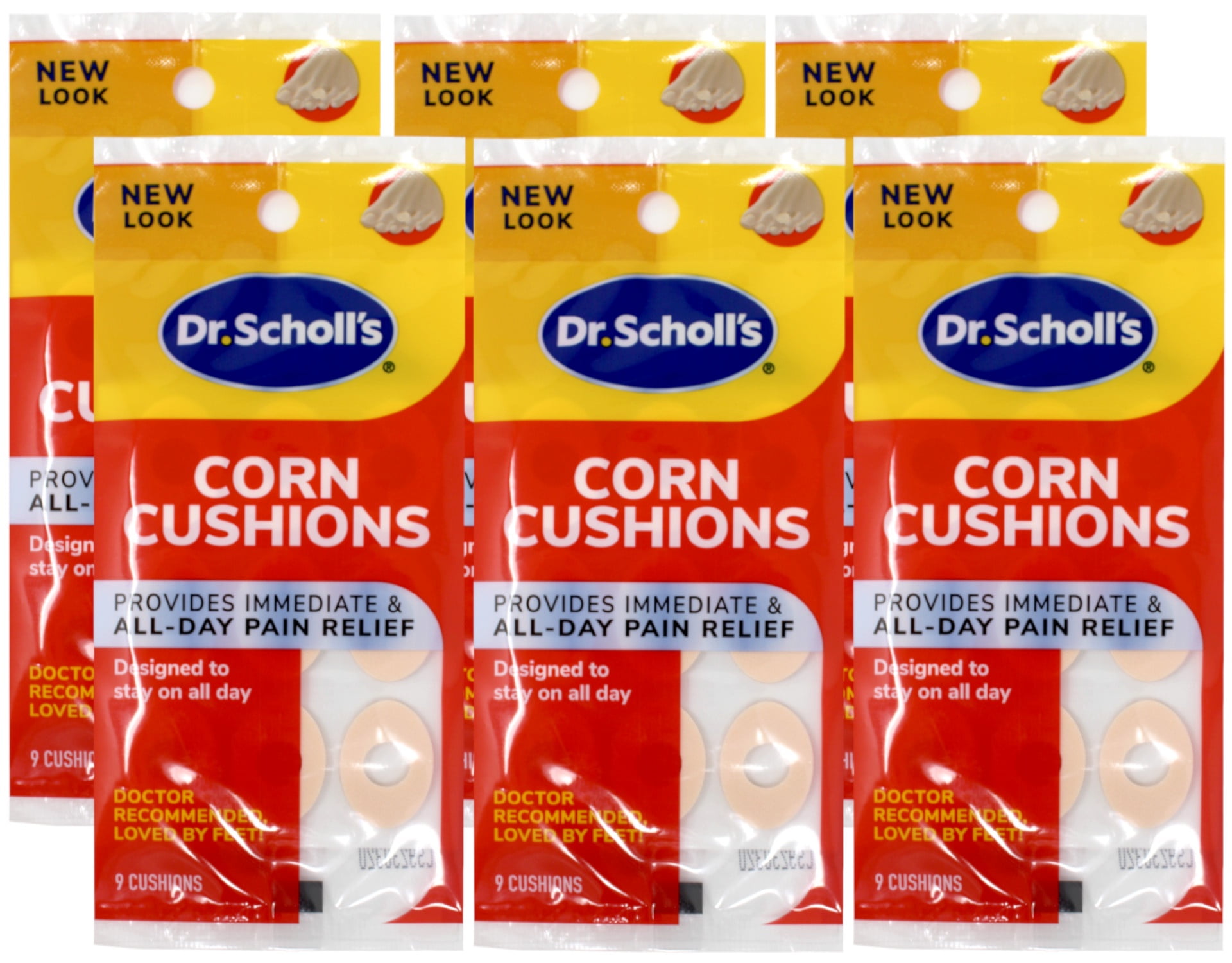 Dr. Scholl's Corn Cushions Provides Immediate & All-Day Pain Relief ...