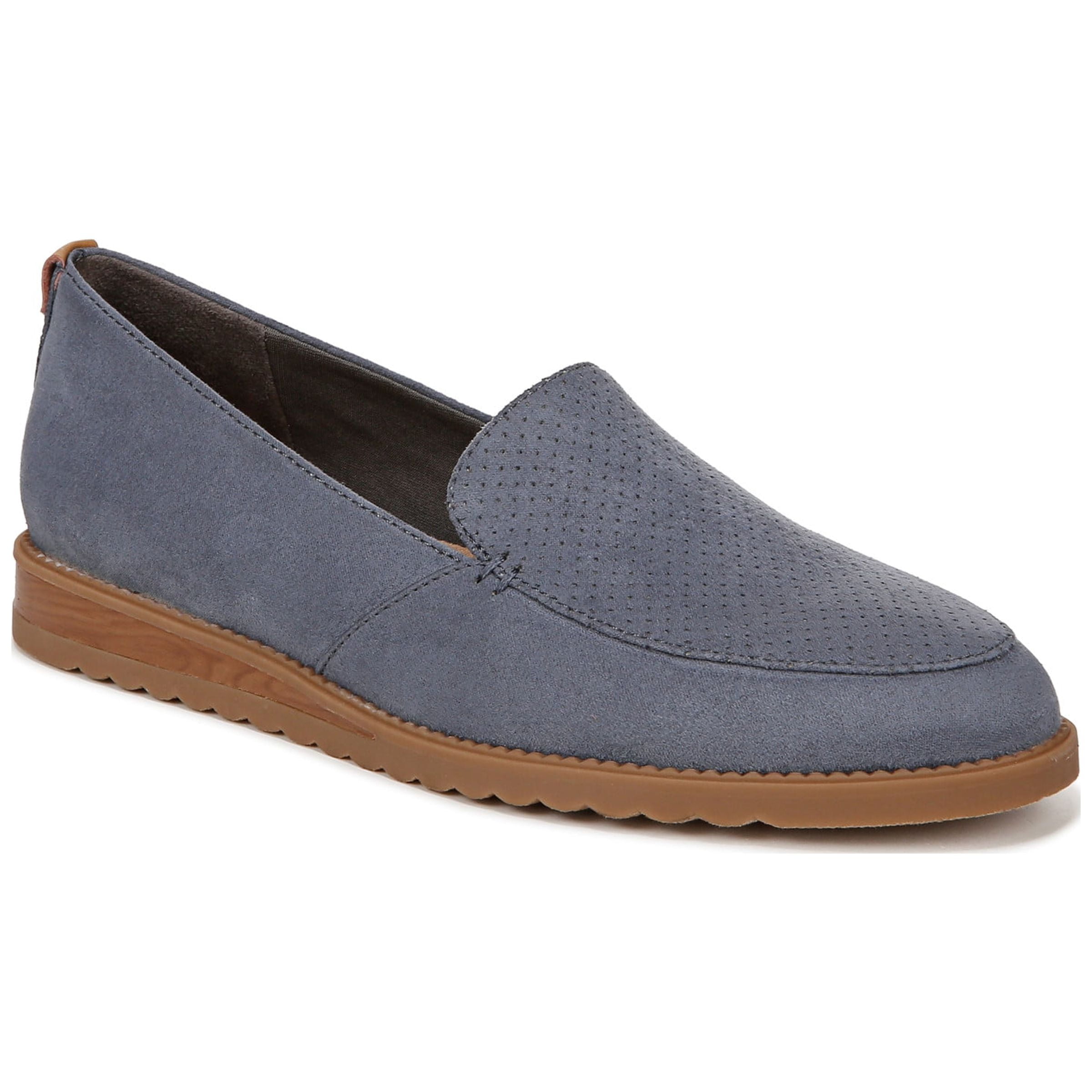 Dr. Scholl's Jet Away Women's Flats Oxide Blue Microfiber Size 8 M ...