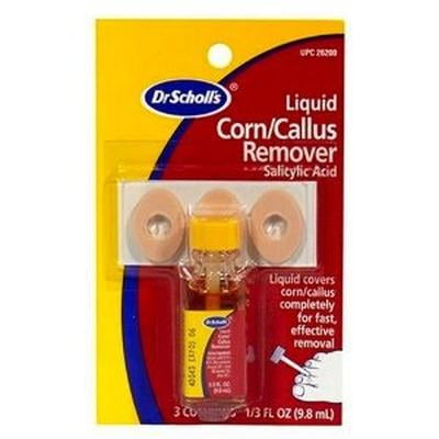 Dr. Scholl's Medicated Foot Treatment: Fast Corn & Callus Removal Kit ...