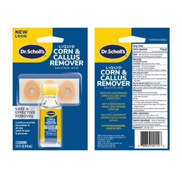 Dr. Scholl's Extra Thick Callus Removers with Medicated Discs, Feet ...