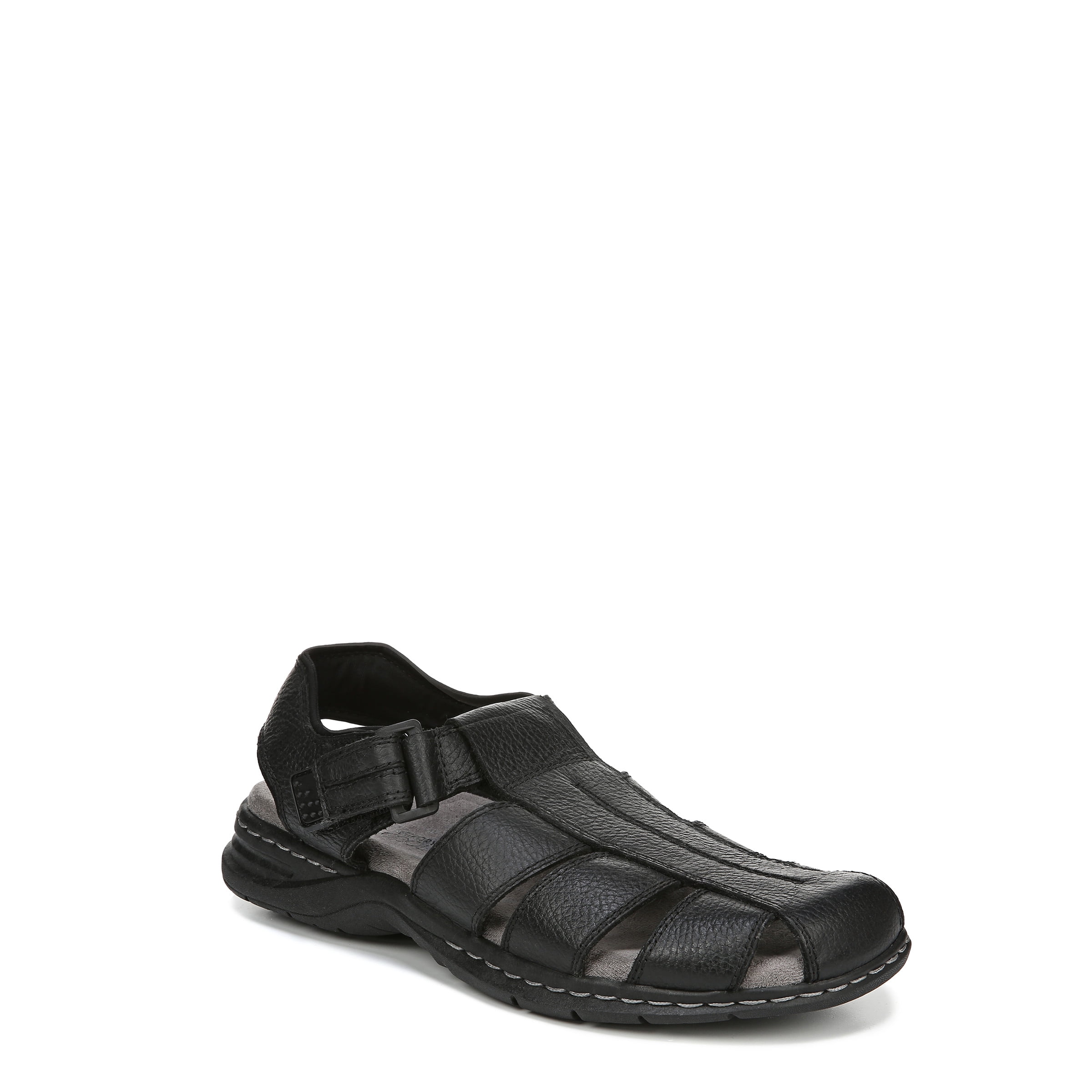 Dr. Scholl's Mens Gaston Leather Casual Fisherman Sandals - Walmart.com