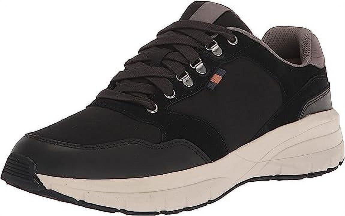Dr Scholl's Northern Black Suede Leather Lace Up Low Top Rounded Toe ...
