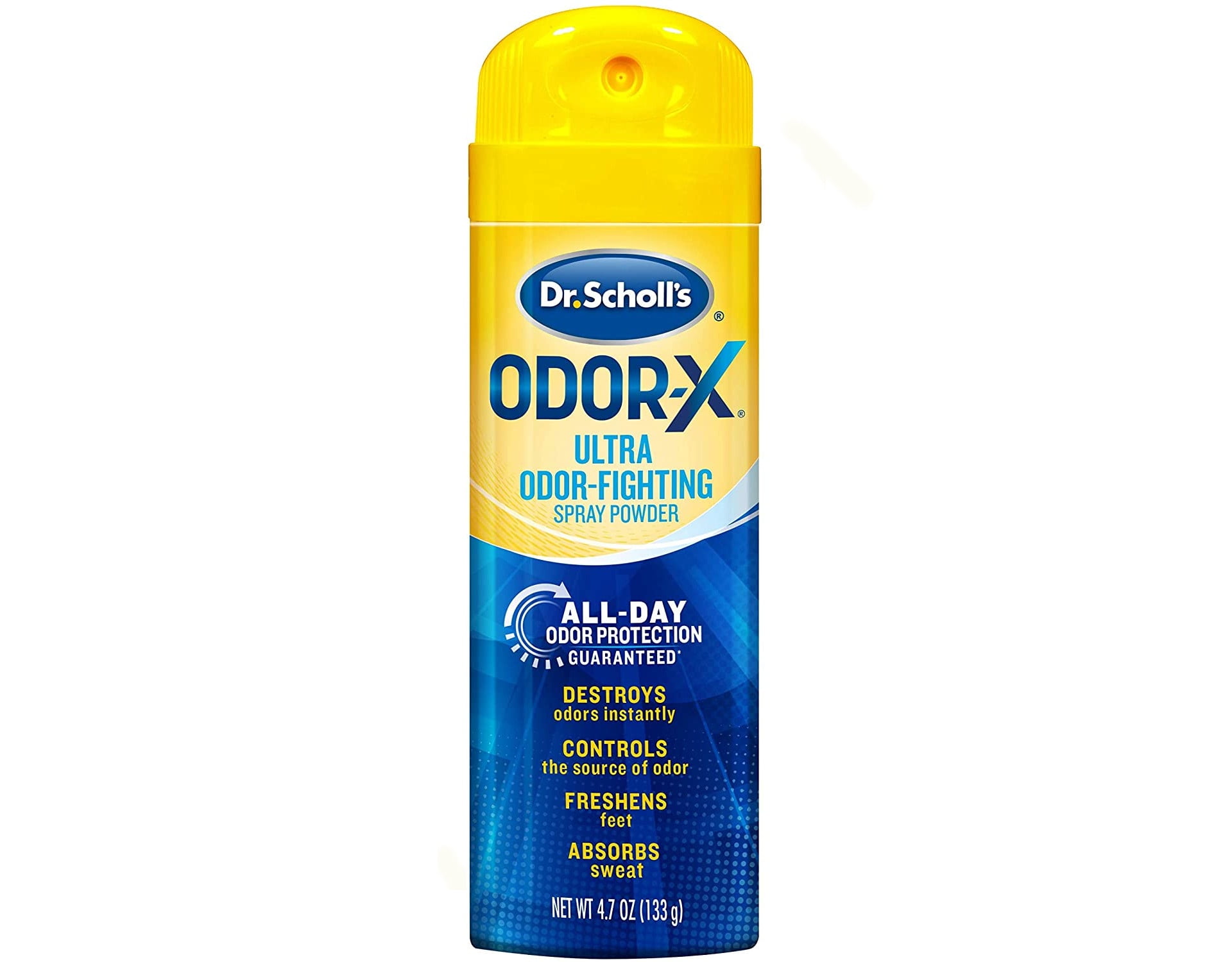Dr. Scholls Odor-X Odor Fighting Spray Powder 4.7 Oz, Control Foot ...