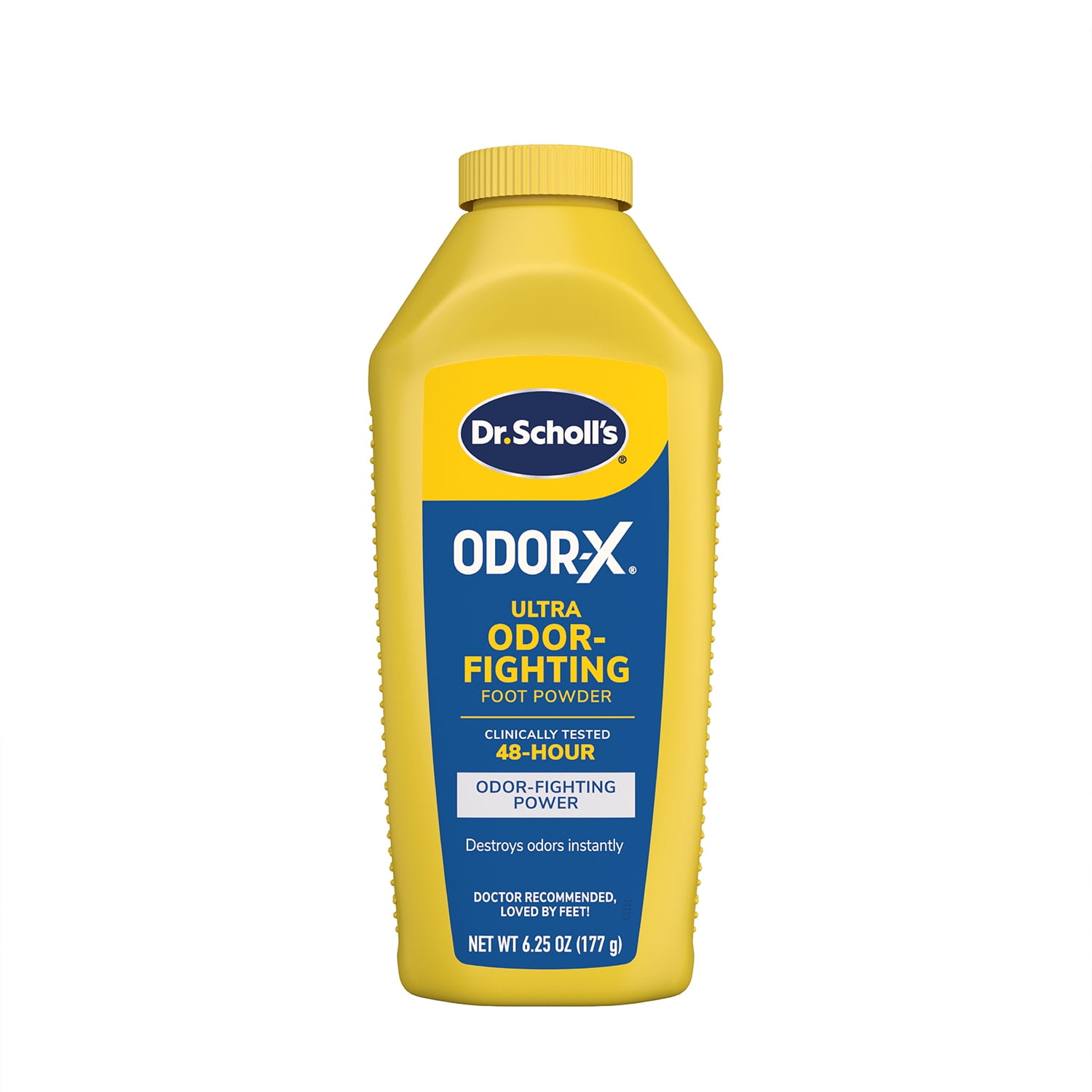 Dr. Scholl's Odor-x Ultra Foot Odor Eliminator & Control Powder, 6.25oz ...