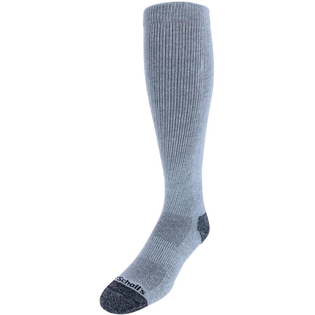Dr. Scholl's Men's Over The Calf Compression Work Sock (1 Pair), Shoe ...