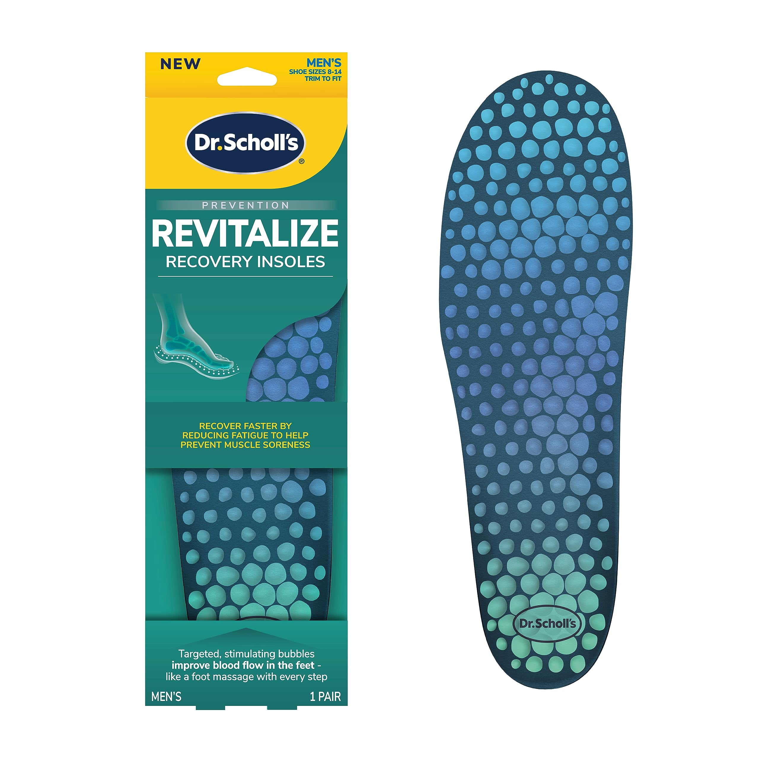 Dr. Scholl's ® Revitalize Recovery Insole Orthotics, Improve Recovery ...