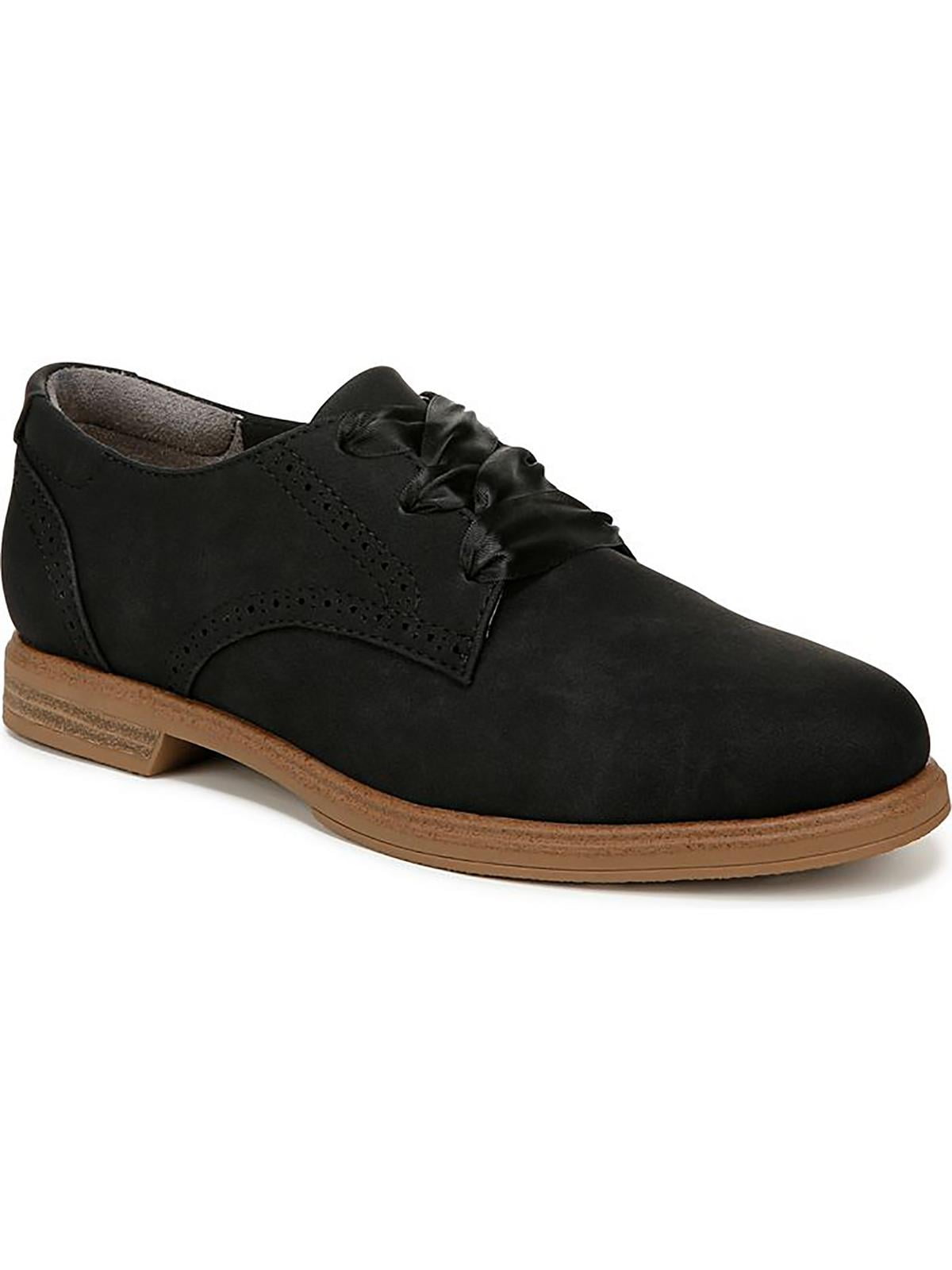Dr. Scholl's Shoes Womens Hello Oxford Faux Suede Lace-Up Oxfords ...