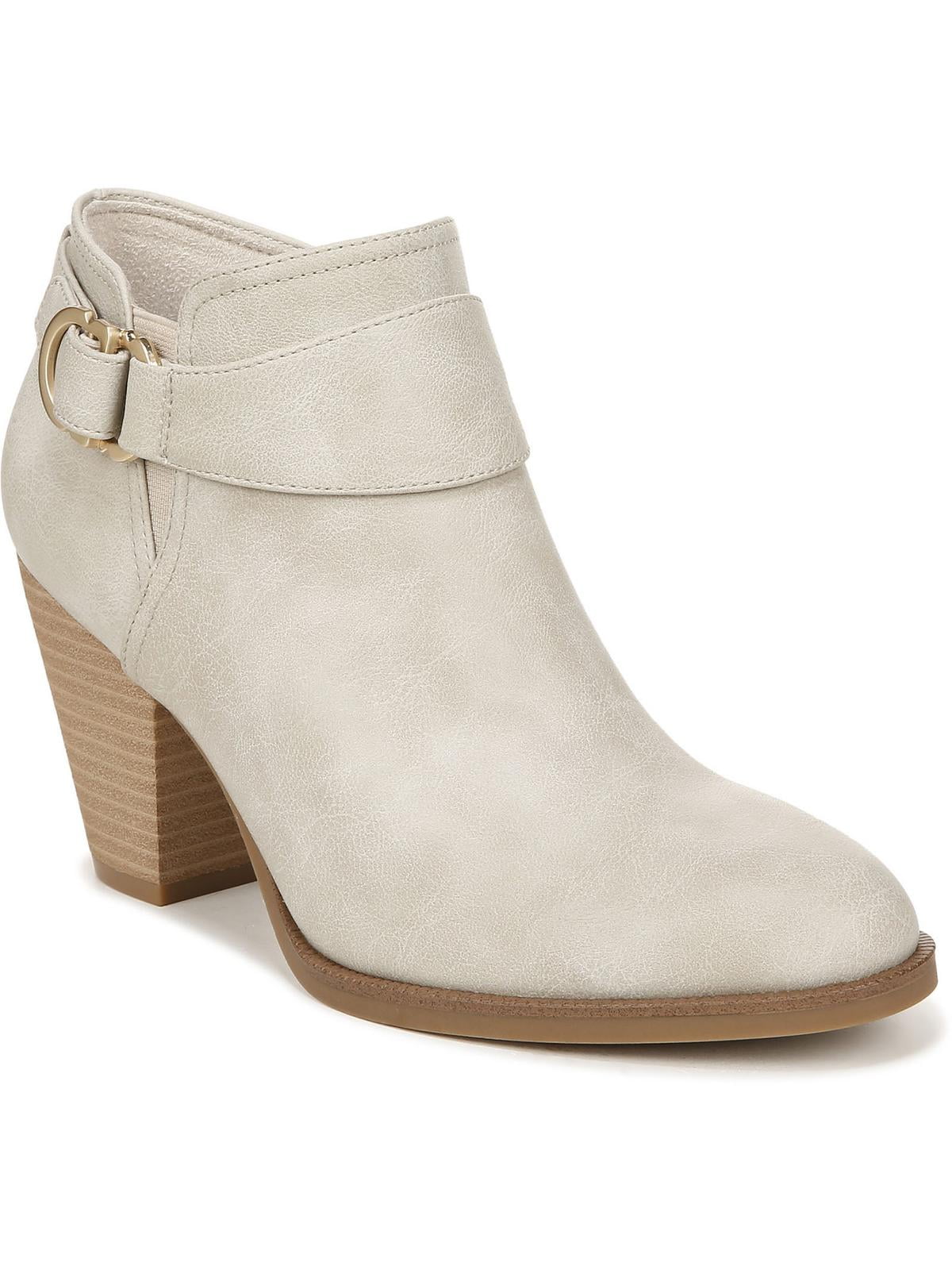 Dr. Scholl's Shoes Womens Kickstart Faux Leather Comfort Booties ...