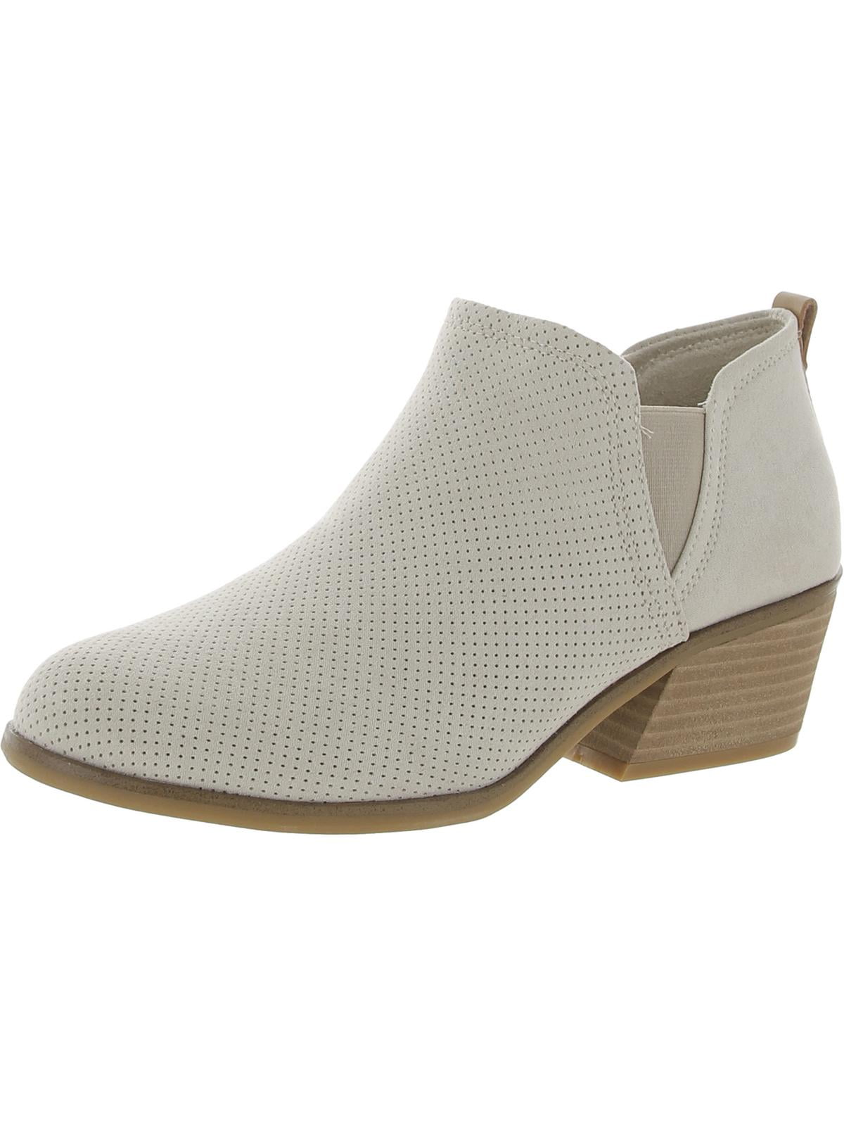 Dr. Scholl's Shoes Womens Laurel Faux Suede Comfort Booties - Walmart.com