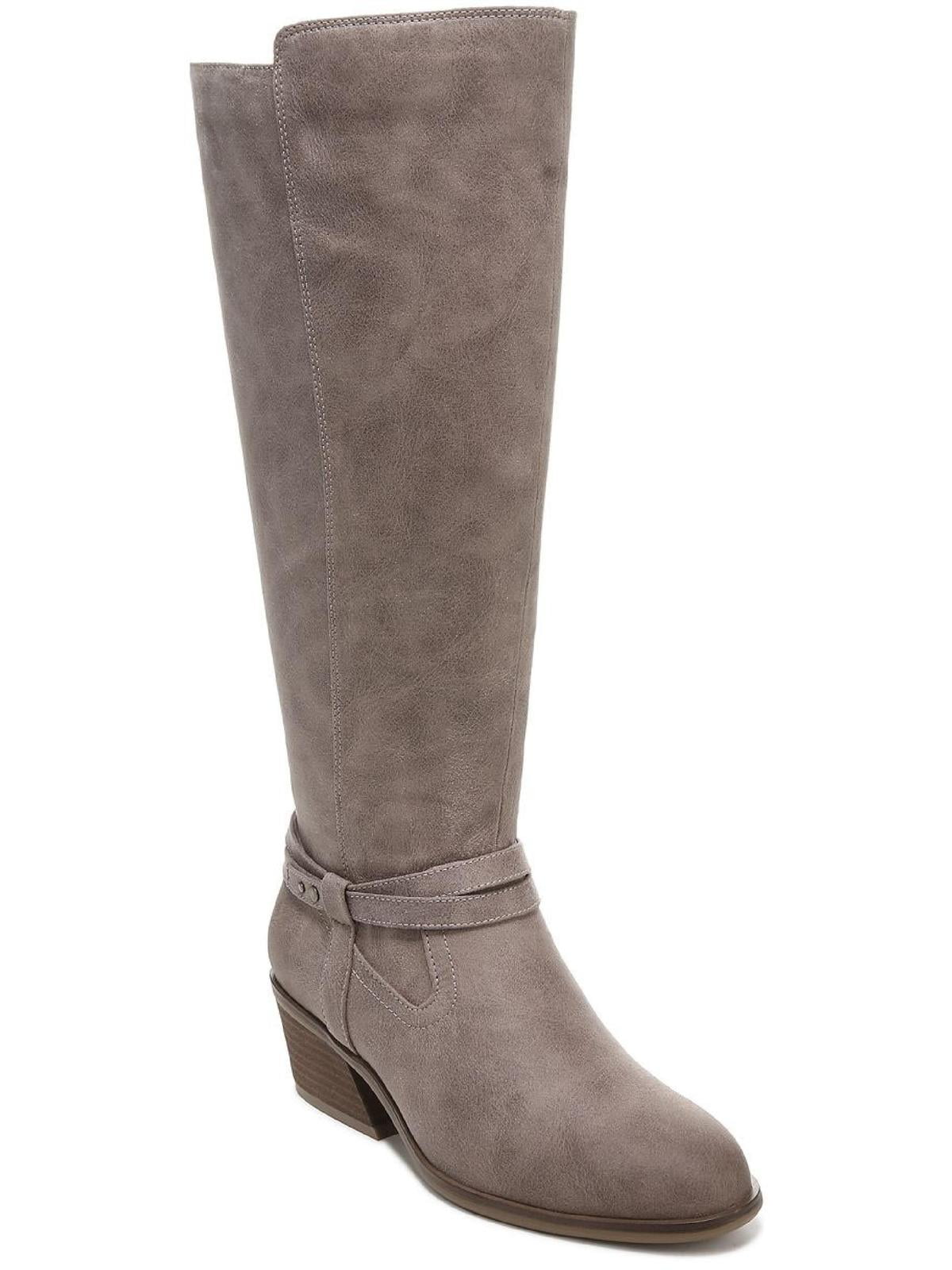 Dr. Scholl's Shoes Womens Liberate Faux Leather Riding Knee-High Boots ...