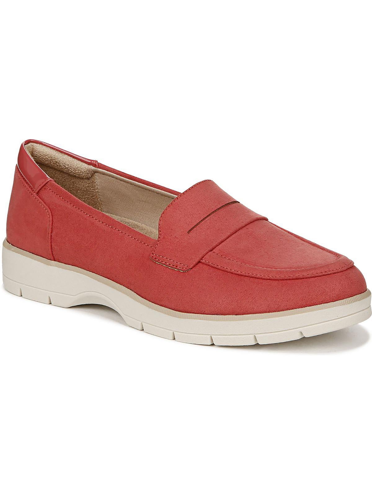 Dr. Scholl's Shoes Womens Nice Day Faux Leather Slip-On Loafers ...