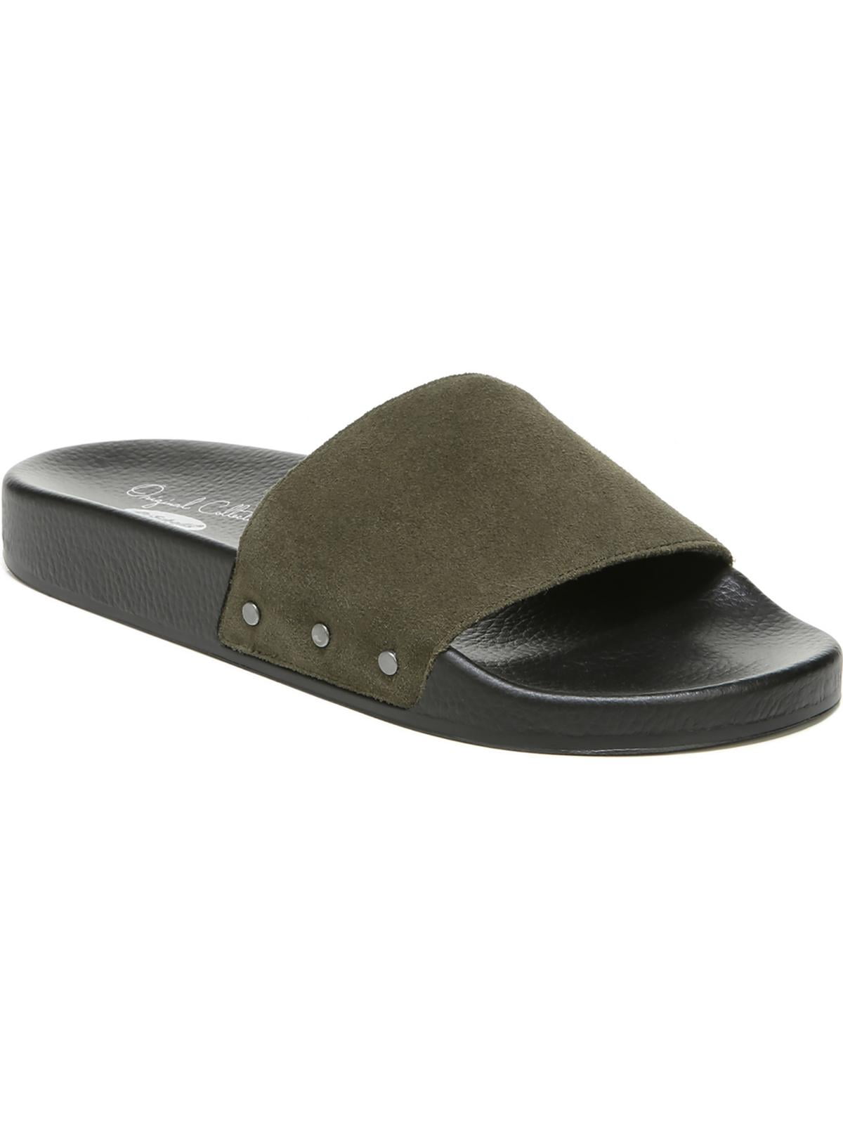 Dr. Scholl's Shoes Womens Pisces Suede Casual Slide Sandals - Walmart.com