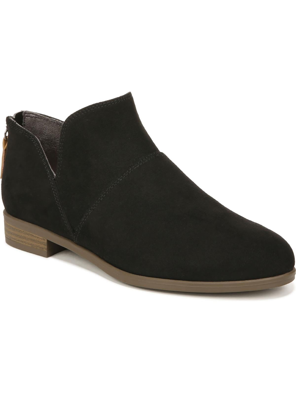 Dr. Scholl's Shoes Womens Ramona Faux Suede Comfort Booties - Walmart.com