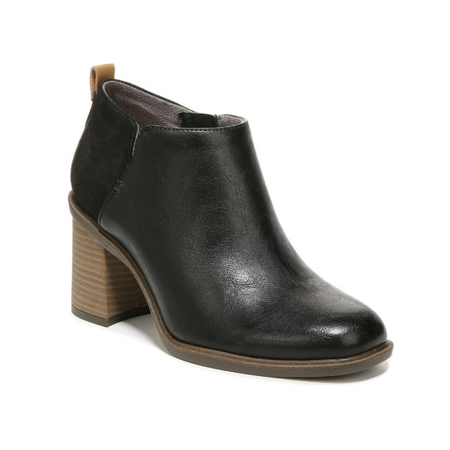 Dr. Scholl's Shoes Womens Roxanne Faux Leather Ankle Booties - Walmart.com