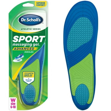 Dr. Scholl's MEMORY FIT Insoles with Massaging Gel Advanced, 1 Pair ...