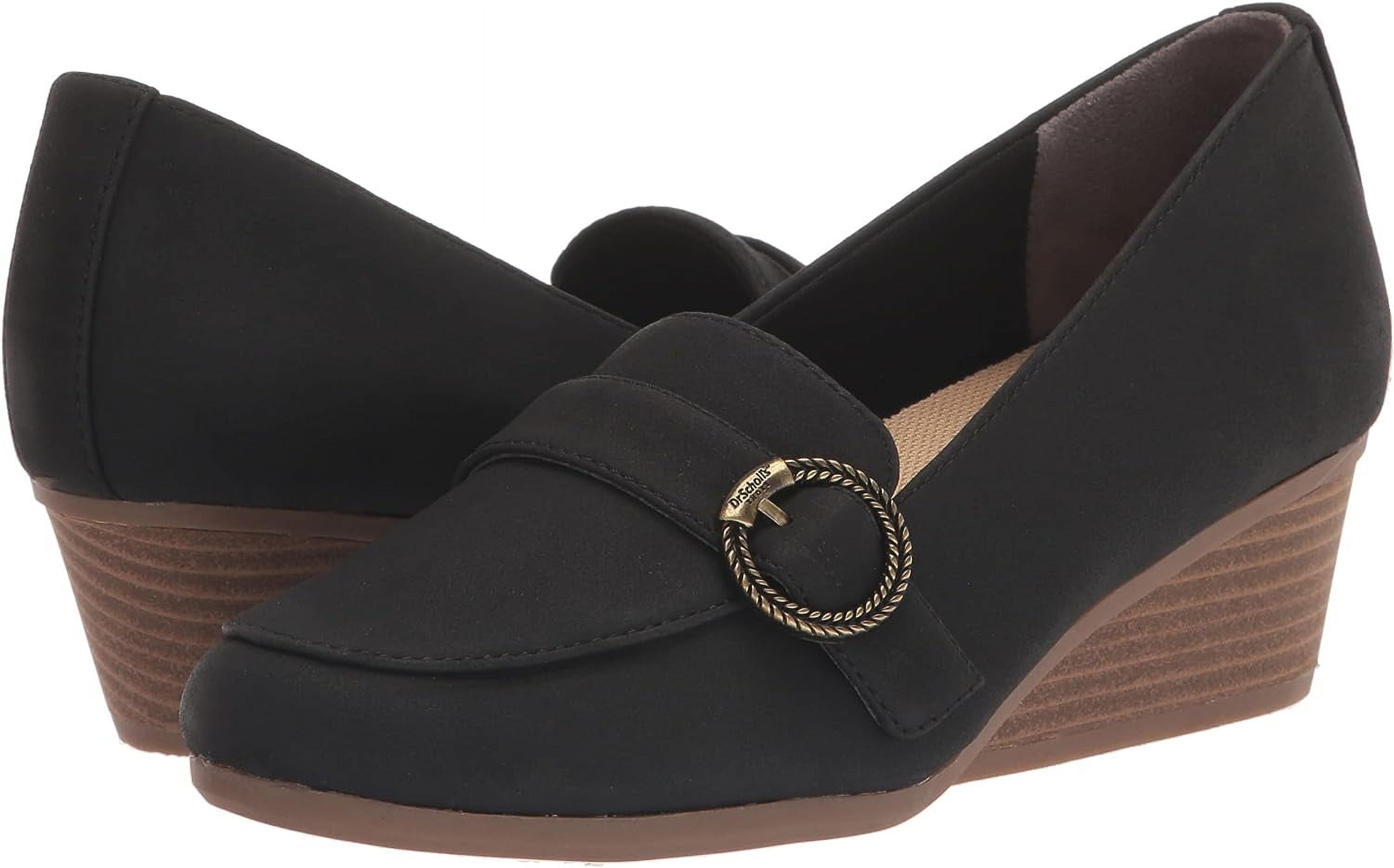 Dr. Scholl's Women's Brooke Loafer Black Loaafer 6M - Walmart.com
