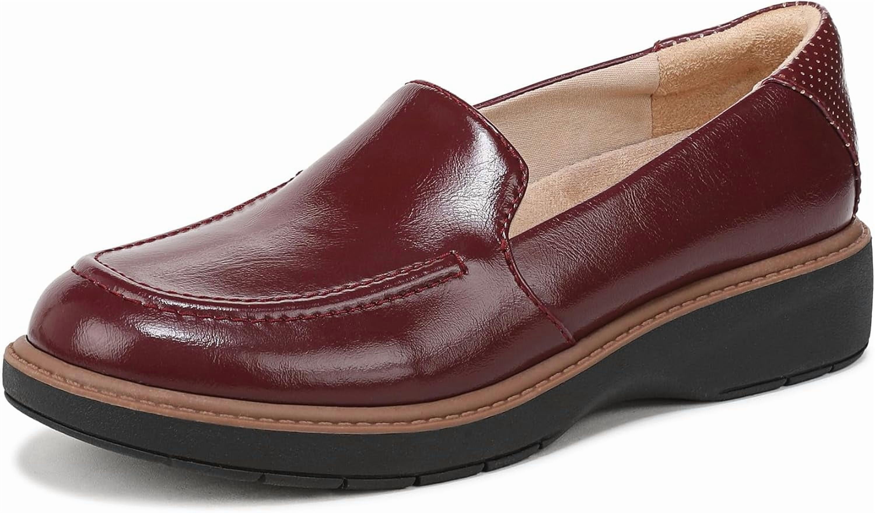 Dr. Scholl's Calm Down Women's Loafers & Slip-Ons Dark Burgundy Red ...