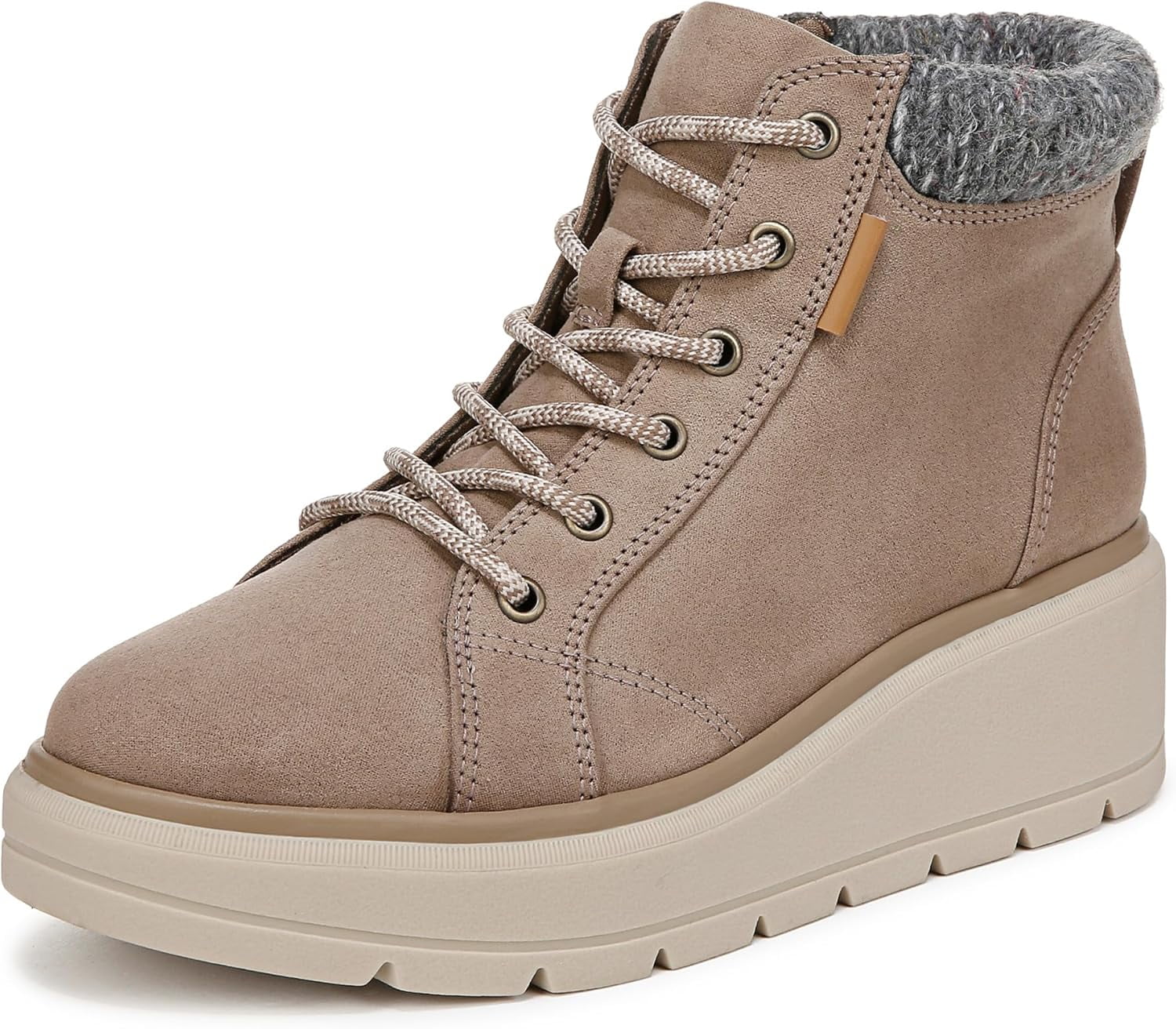 Dr. Scholl's Women's Nice Day Max Alpine Ankle Bootie Mocha Taupe ...