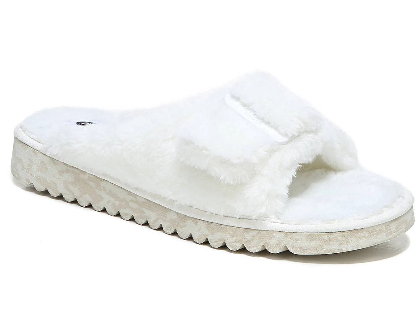 Dr. Scholl's Women's Staycay OG Slippers Tofu Faux Fur 9M - Walmart.com