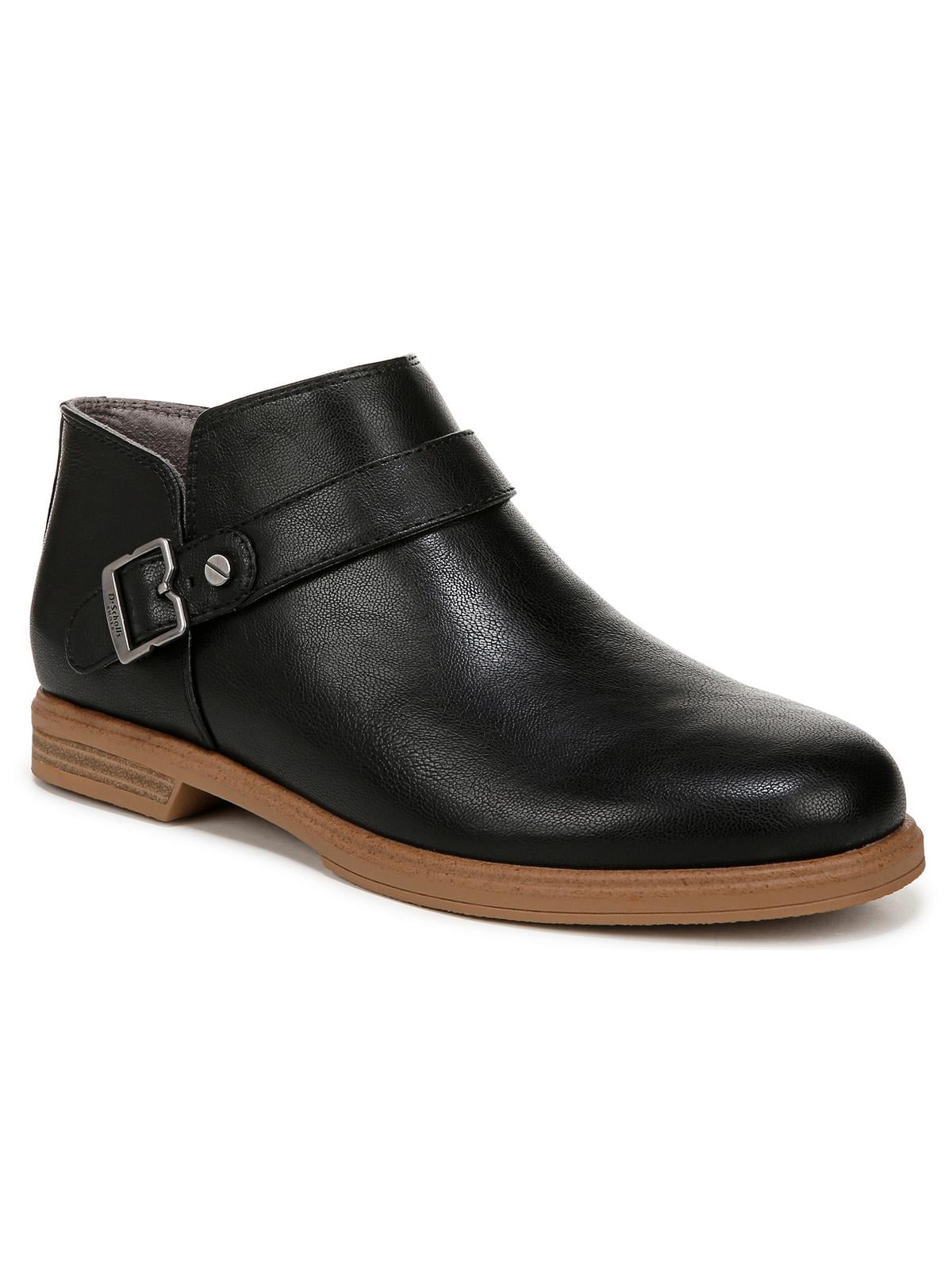 Dr. Scholl's Shoes Womens Hello Zipper Faux Leather Shooties - Walmart.com