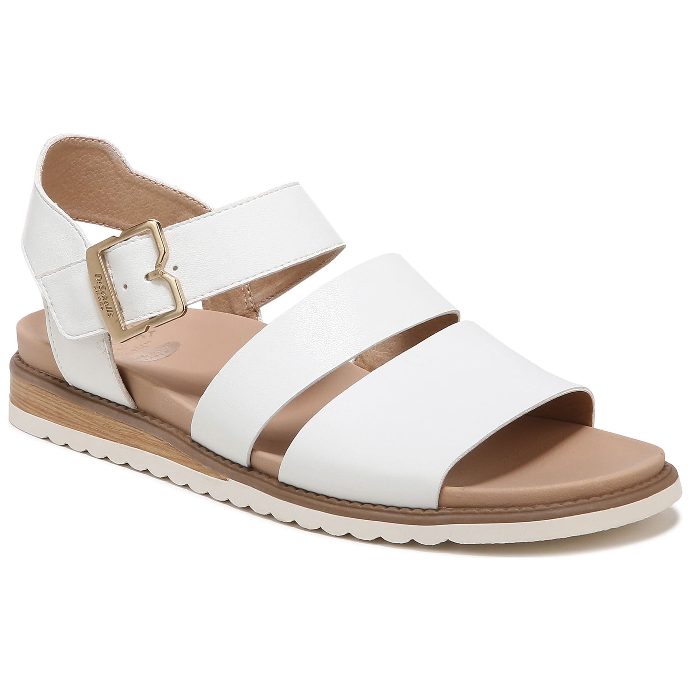 Dr. Scholl's Womens Island Glow Ankle Strap Sandal - Walmart.com