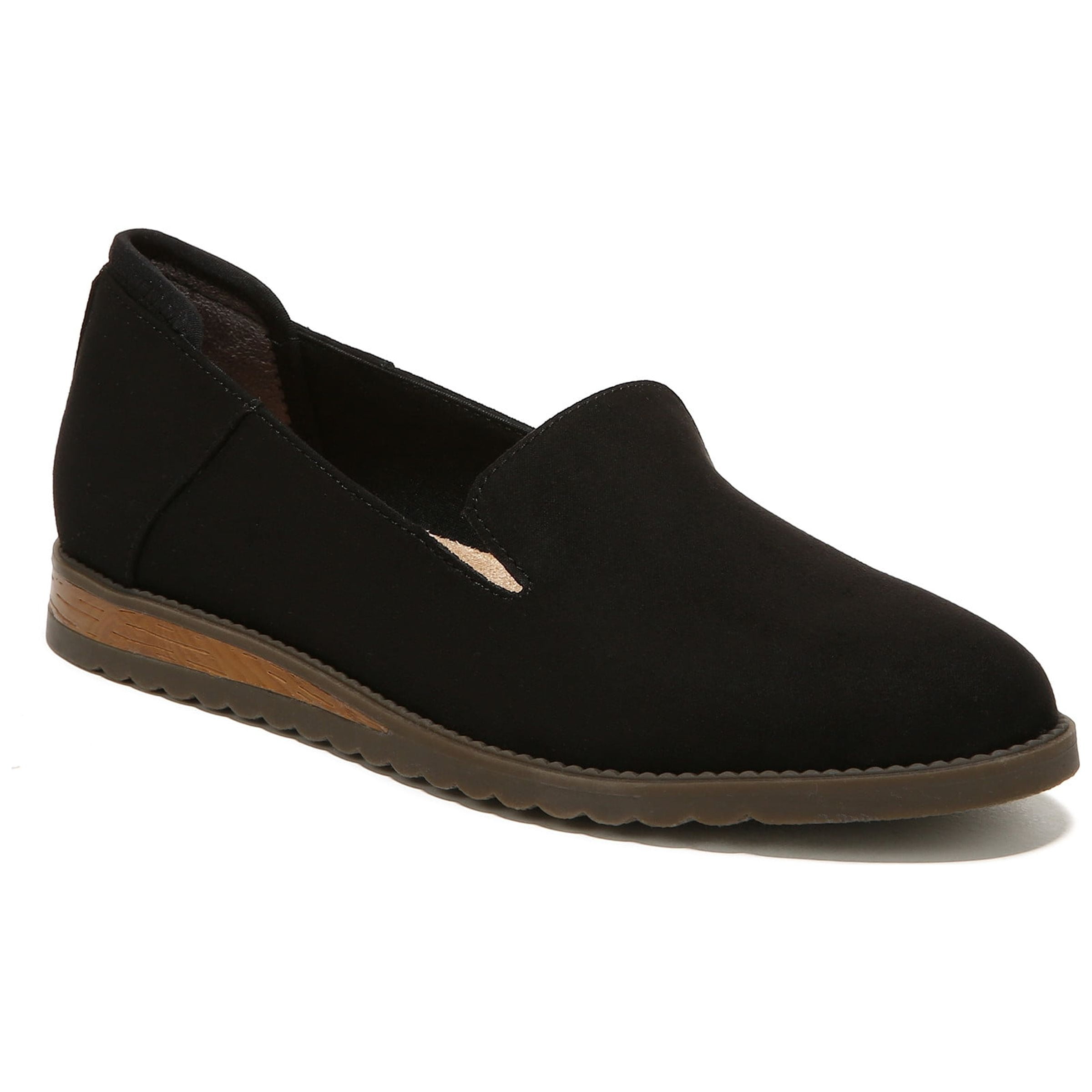 Dr. Scholls Women's Jetset Loafers Black Fabric 6M - Walmart.com