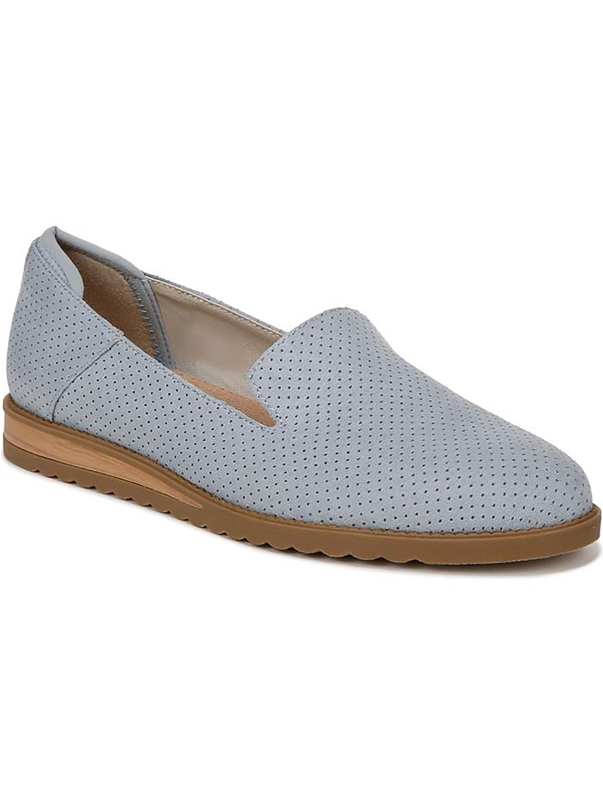 Dr. Scholl's Shoes Womens Jetset Cushioned Footbed Faux Suede Loafers ...