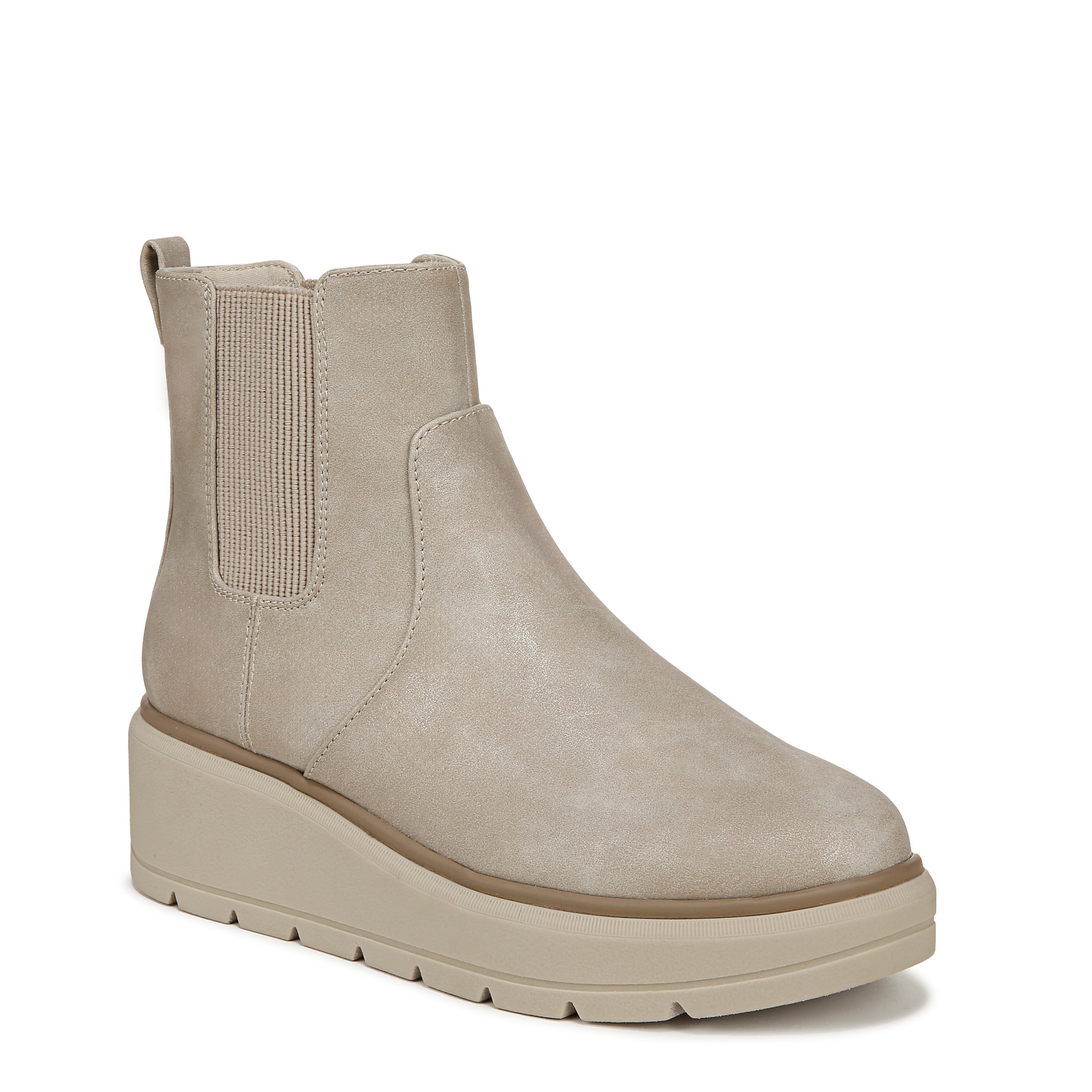 Dr. Scholl's Women's Nice Day Max Chelsea Boot Oyster 9M - Walmart.com