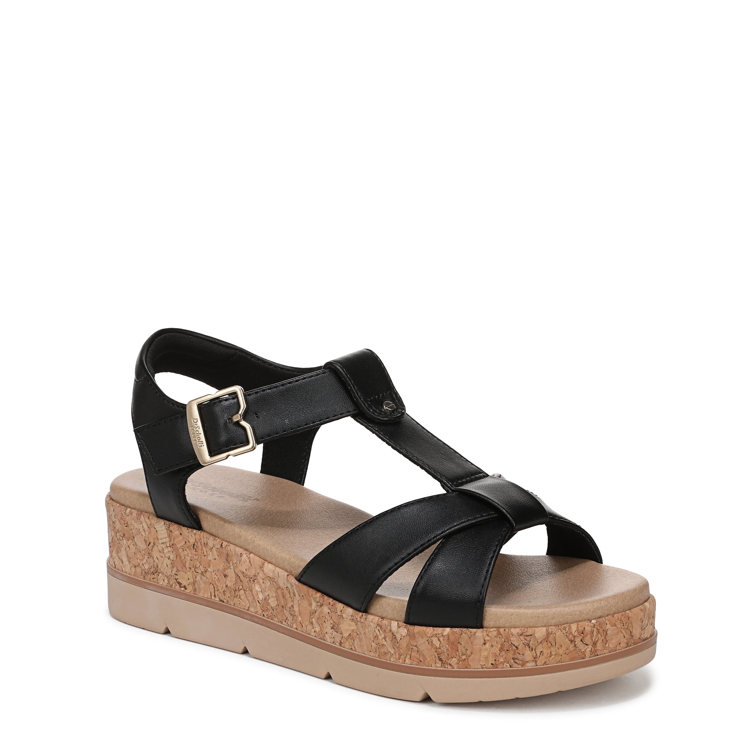 Dr. Scholl's Once Again Women's Sandals Black Size 11 M - Walmart.com