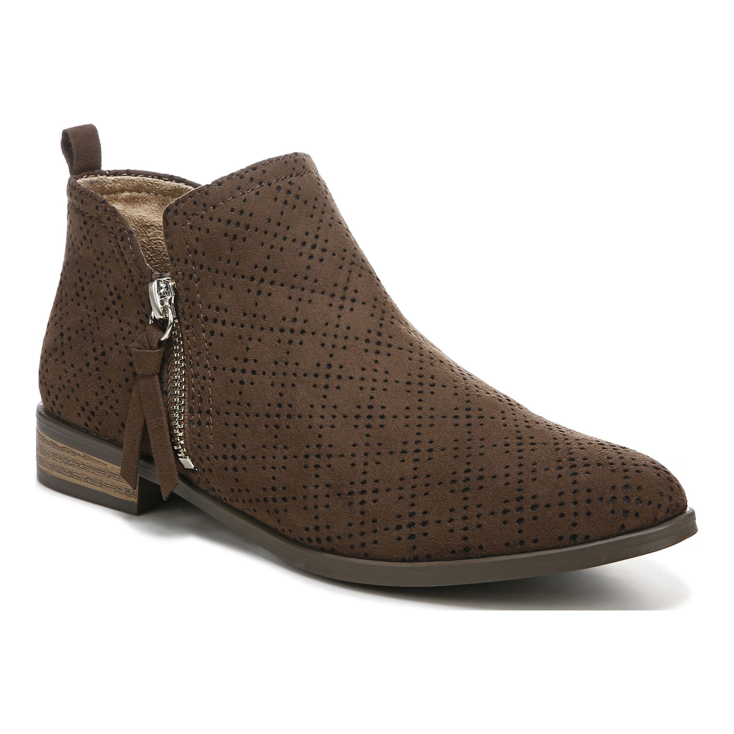 Dr. Scholl's Womens Rate Zip Ankle Bootie - Medium & Wide Width ...