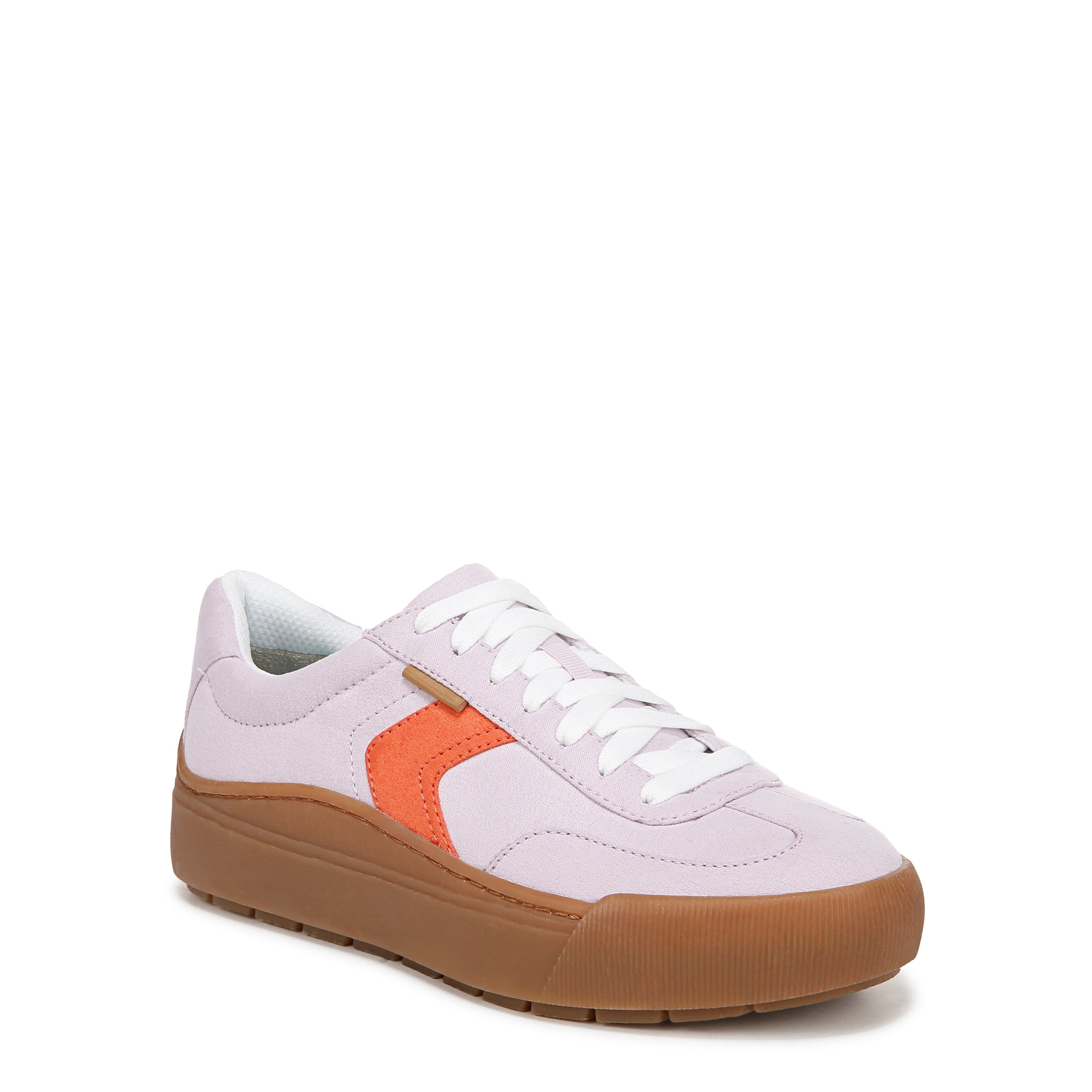 Dr. Scholl's Time Off Win Women's Fashion Sneakers Lavender Fabric Size ...