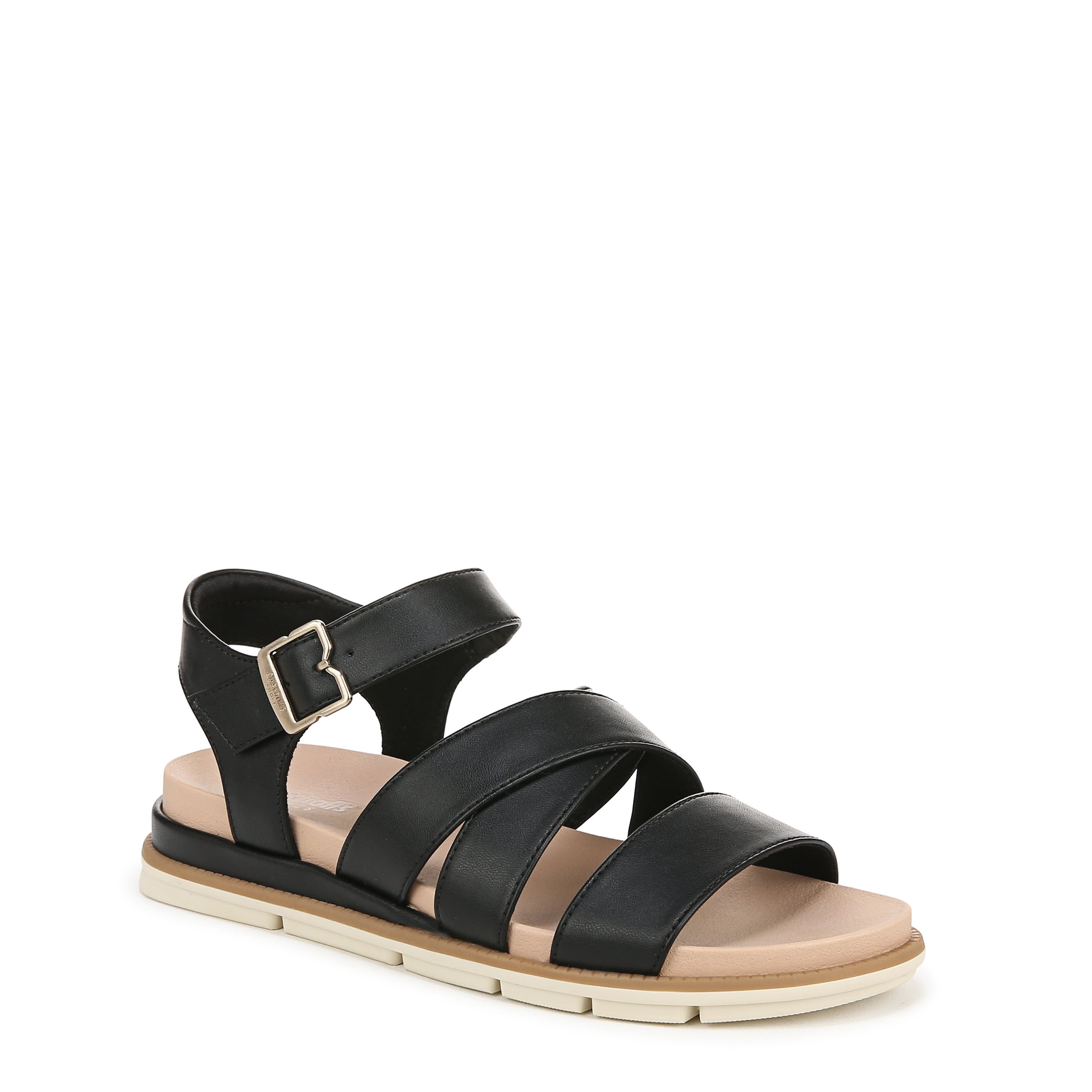 Dr. Scholl's Womens Timeless Life Flat Sandal - Walmart.com