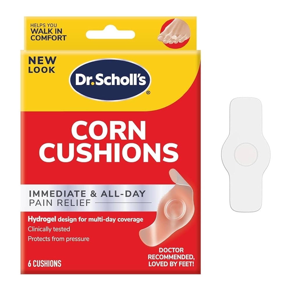 Dr.Scholls Duragel Corn Cushions, Gel Relief Pads for Feet Pain, Water ...