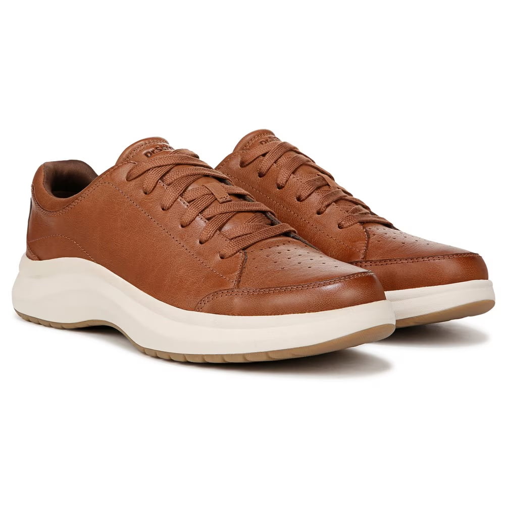 Dr Scholls Men's Feel Great Plantar Fasciitis Lace Up Sneaker Dark Tan 13M - Walmart.com