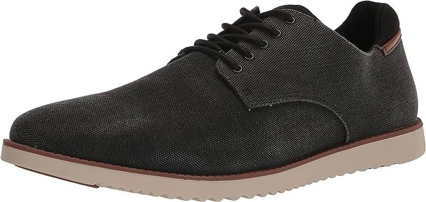 Dr. Scholls Sync Black Fabric Lace Up Rounded Toe Fashion Flat Dress ...