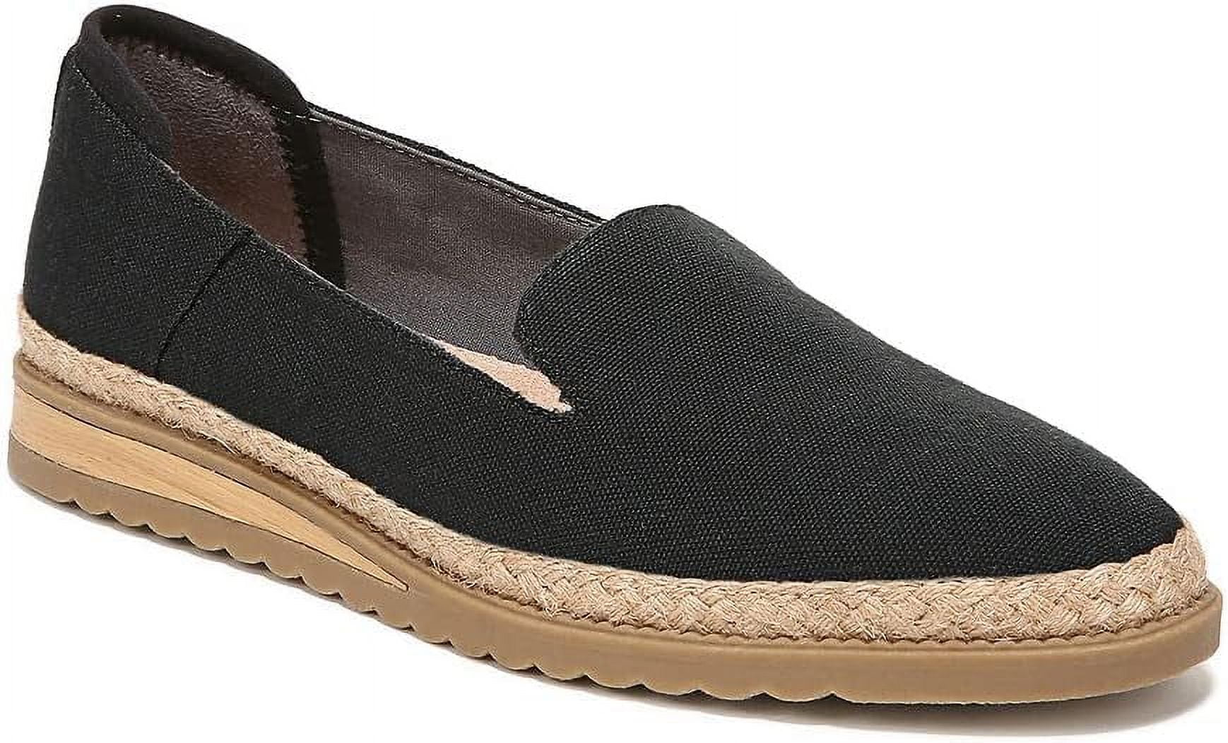 Dr. Scholls Women's Jetset Loafers Black Canvas 8.5M - Walmart.com