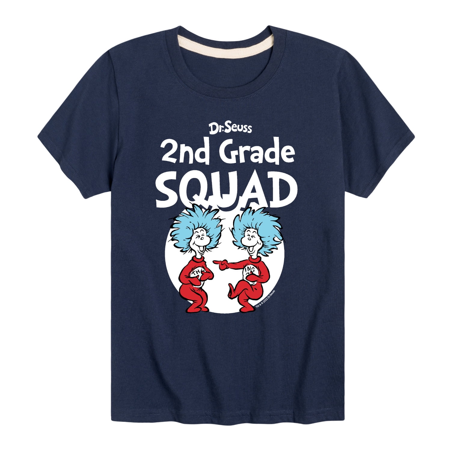 Dr. Seuss - 2nd Grade Squad - School - Thing 1 and Thing 2 - Youth ...