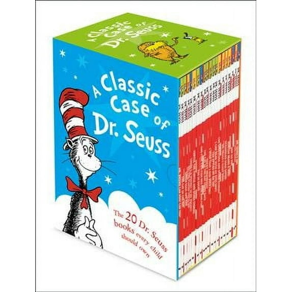 HarperCollinsChildren’sBooks Dr Seuss A Classic Case 20 Book Set Collection of Whimsical ...
