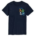 Dr. Seuss - ABC Book Cover - Men's Short Sleeve Graphic T-Shirt ...