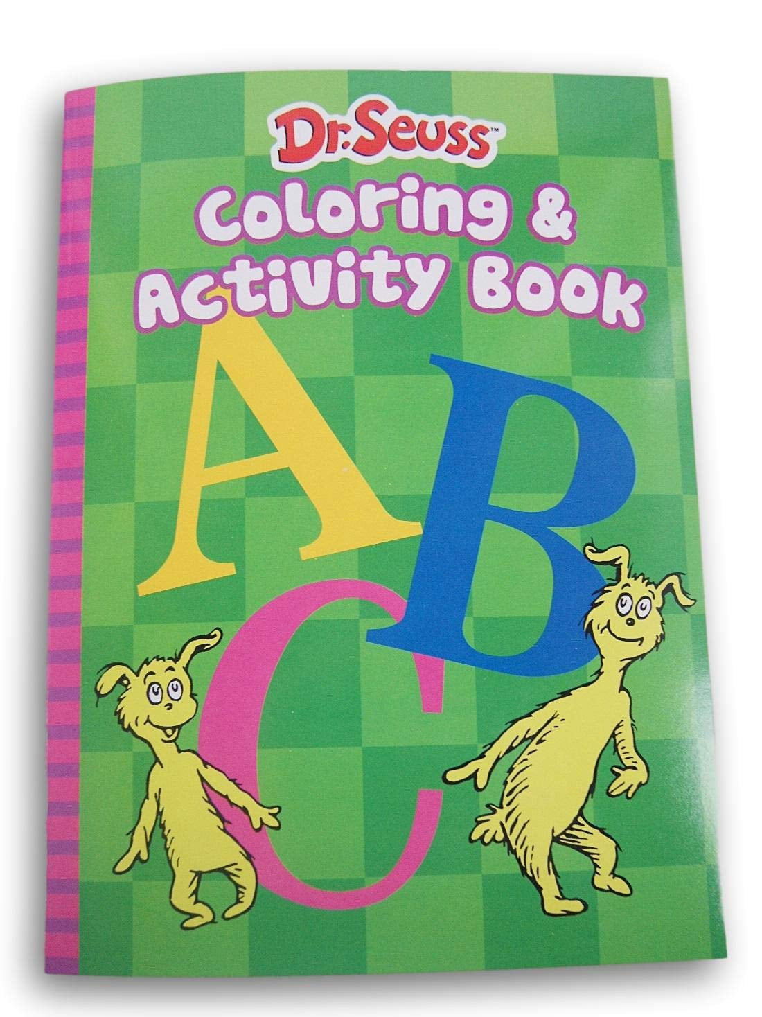 Dr. Seuss ABCs Alphabet OIF8 Coloring & Activity Book (Puzzles, Doodles ...