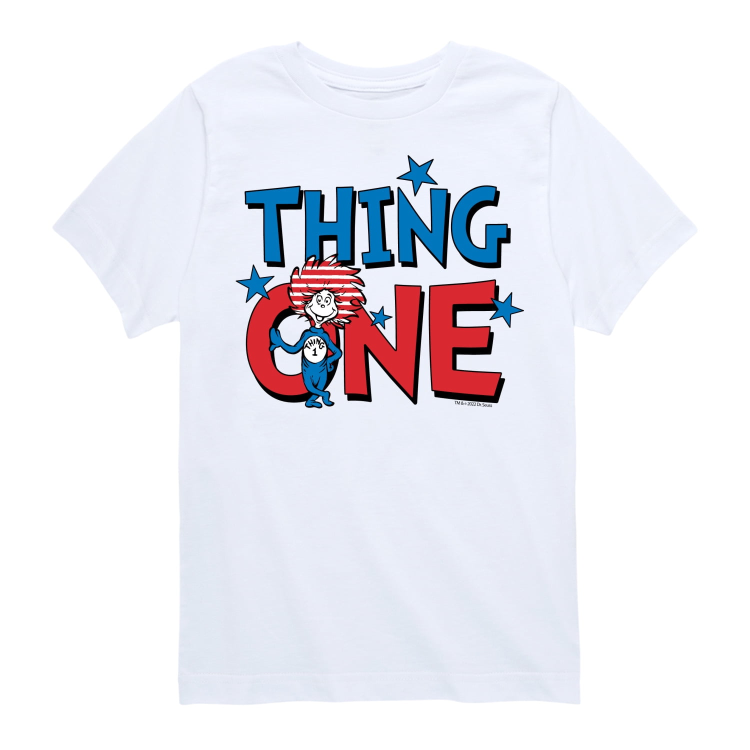 Dr. Seuss - American Thing One - Toddler And Youth Short Sleeve Graphic ...
