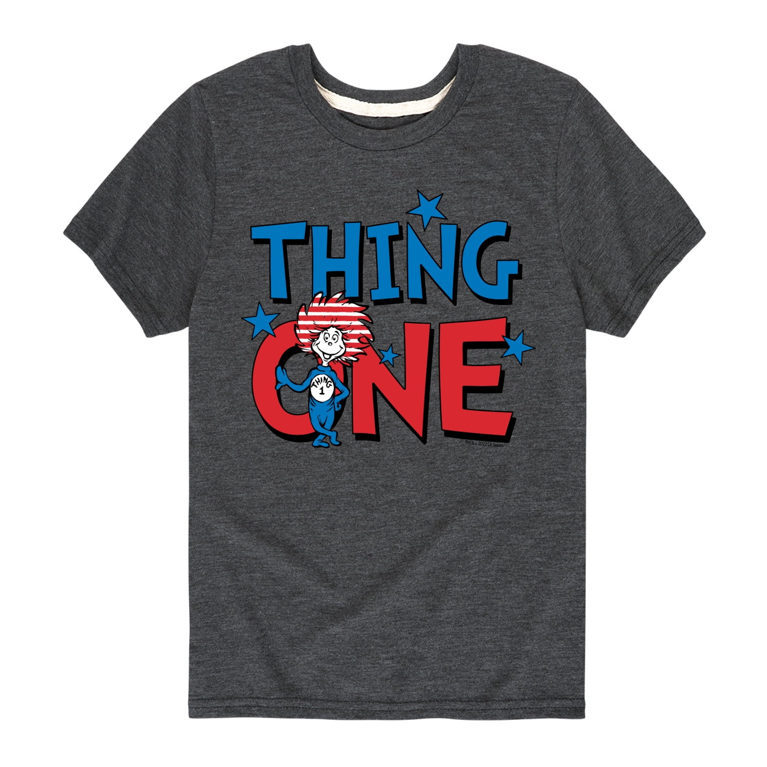 Dr. Seuss - American Thing One - Toddler And Youth Short Sleeve Graphic ...