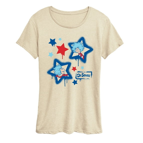 Dr. Seuss - Americana Things Streetwear - Women's Short Sleeve Graphic ...