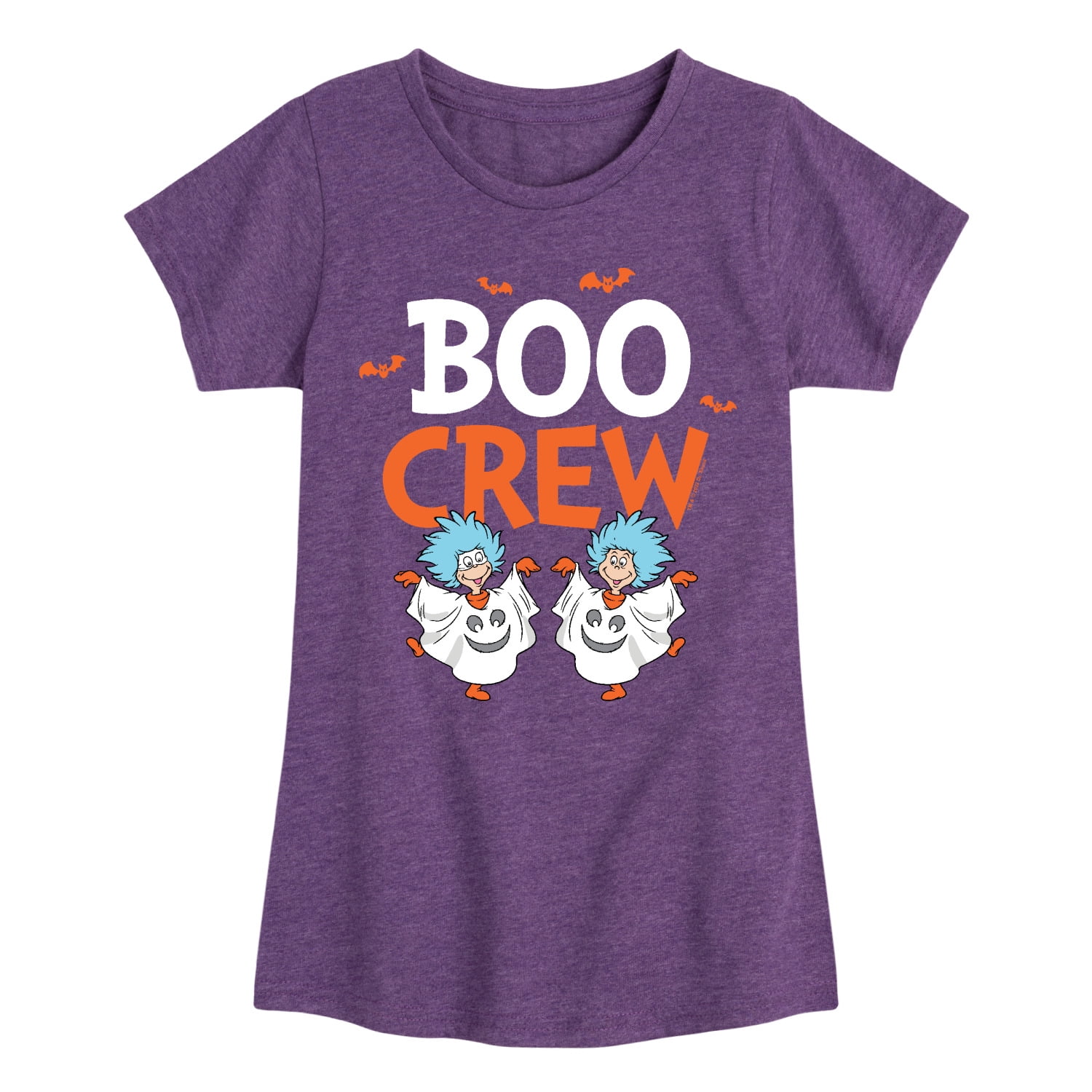 Dr. Seuss - Boo Crew Thing 1 and 2 - Toddler And Youth Girls Short ...