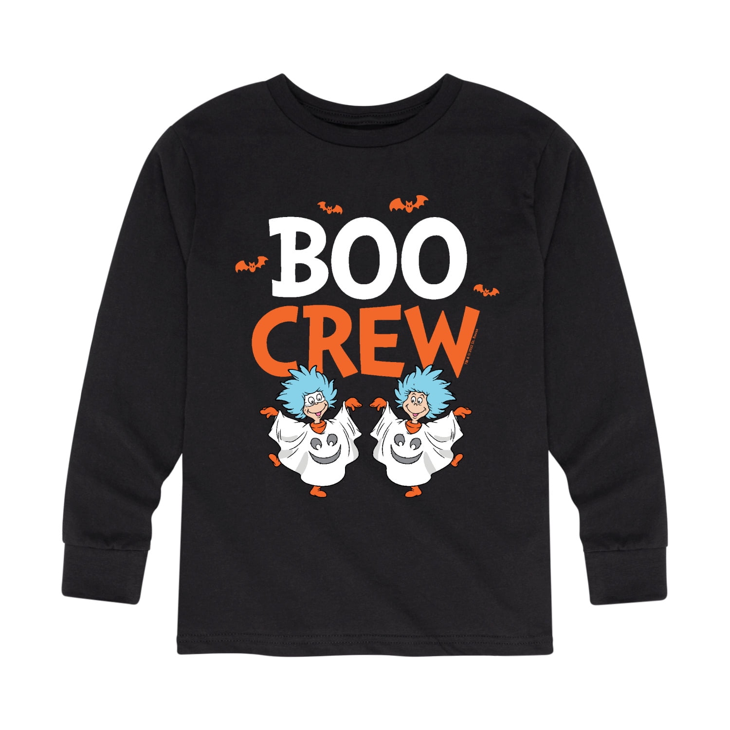 Dr. Seuss - Boo Crew Thing 1 and 2 - Toddler And Youth Long Sleeve ...